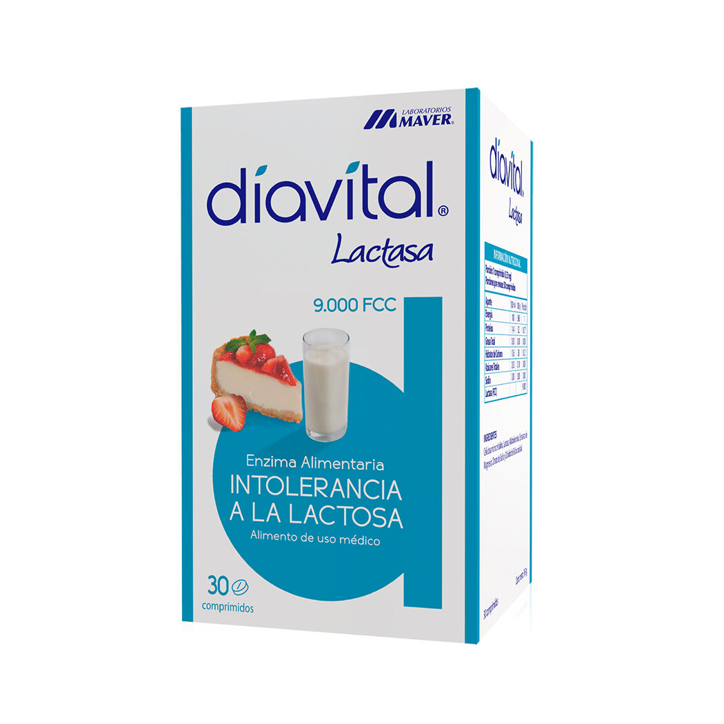 Diavital Lactasa 30 Comprimidos | Productos | Salcobrand