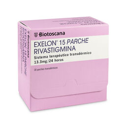 Exelon 15 Rivastigmina 13.3mg 30 Parches Transdérmicos | Productos ...