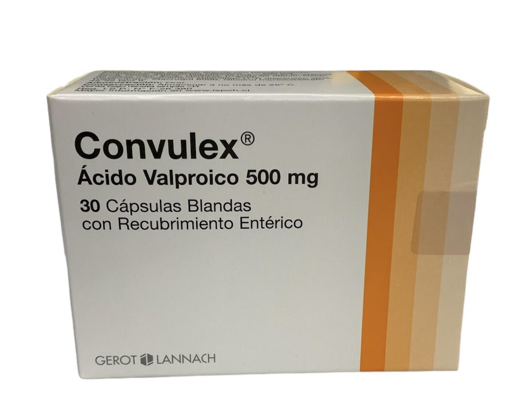 Convulex Ácido Valproico 500mg 30 Cápsulas Blandas | Productos | Salcobrand