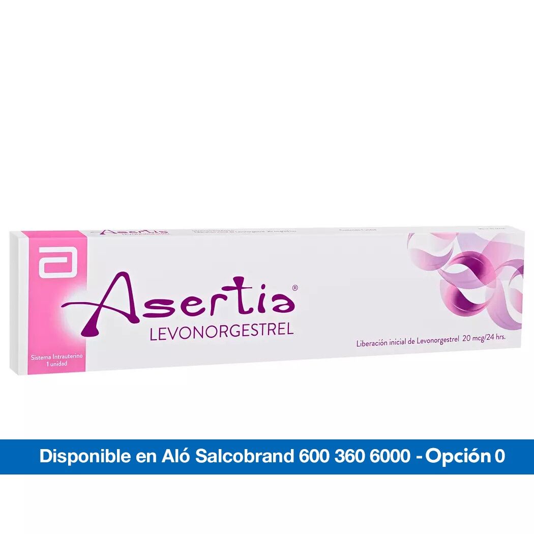 Asertia levonorgestrel 1 unidad 52 mg | Productos | Salcobrand