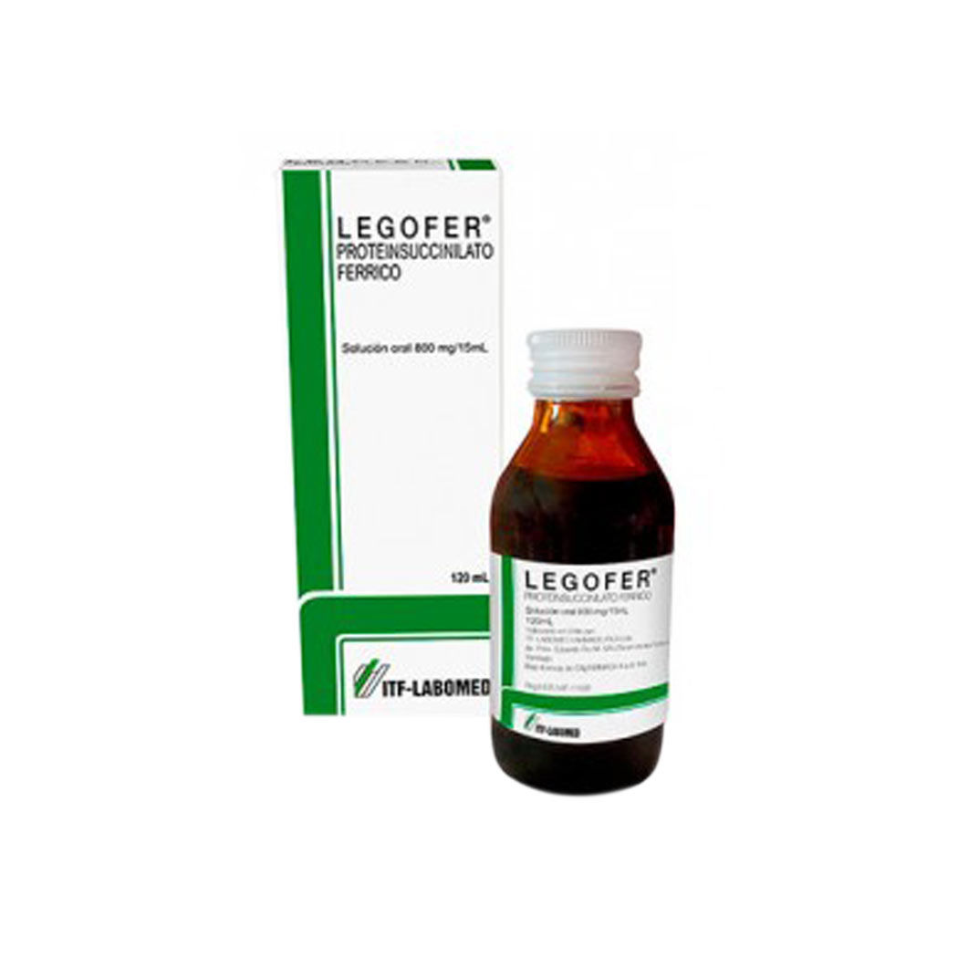 Legofer Proteinsuccinilato Ferrico 800mg/15ml Jarabe 120ml | Productos ...