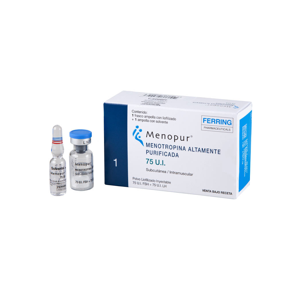 Menopur Menotropina 75UI 1 Ampolla Inyectable | Productos | Salcobrand