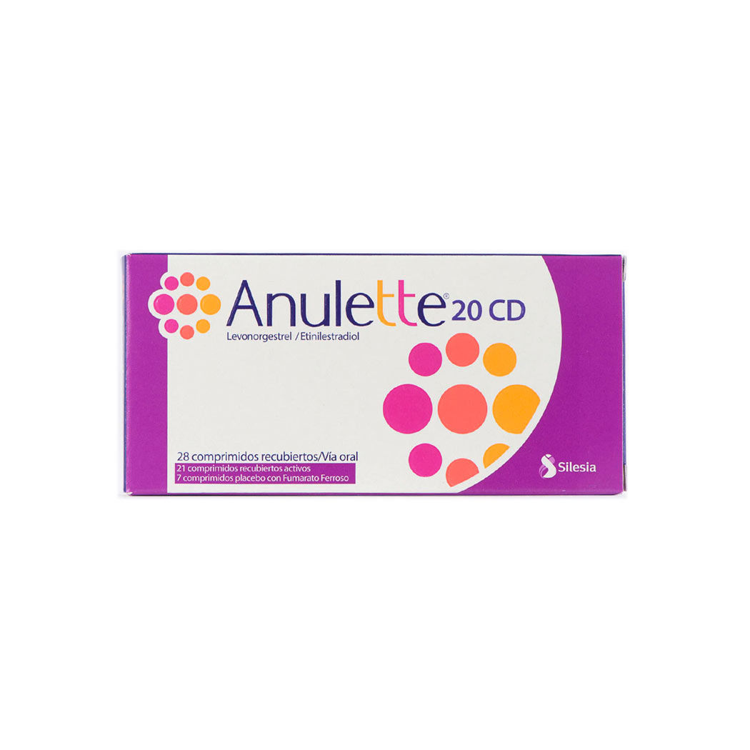 Anulette 20 CD 28 Comprimidos Recubiertos | Productos | Salcobrand