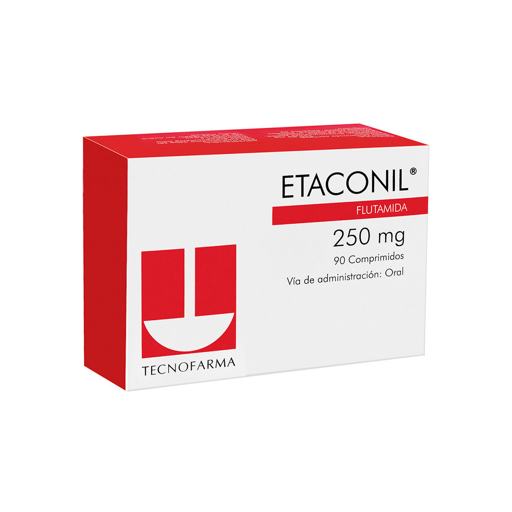 Antiandrógeno Flutamida Etaconil 250 mg | Productos | Salcobrand