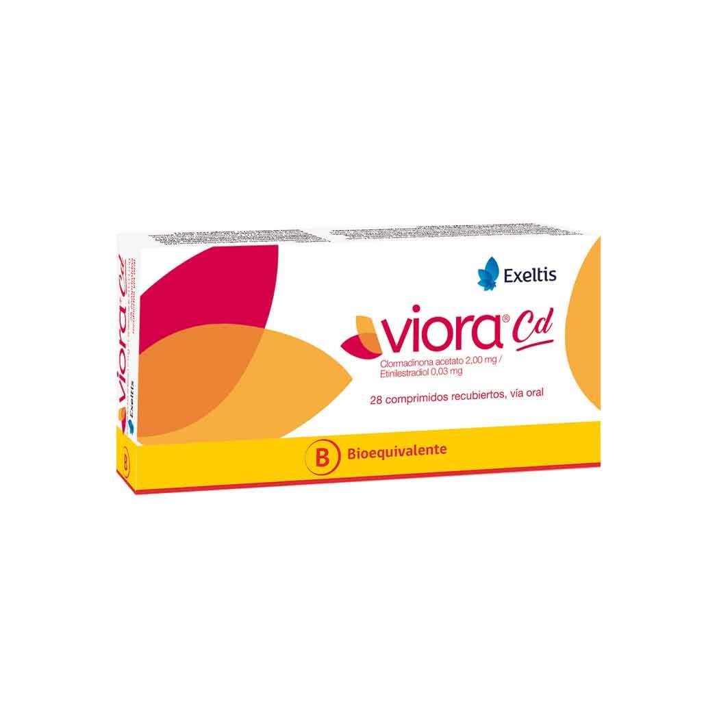 Viora cd clormadinona/etinilestradiol 2mg | Productos | Salcobrand