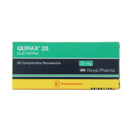 Quetiazic (B) Quetiapina 25mg 30 Comprimidos Recubiertos | Productos ...