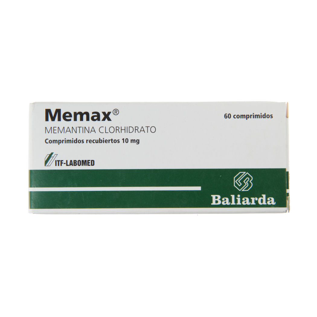 Memax Memantina 10 mg 60 Comprimidos | Productos | Salcobrand