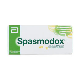 Spasmodox Otilonio Bromuro 40mg 30 Comprimidos Recubiertos | Productos ...