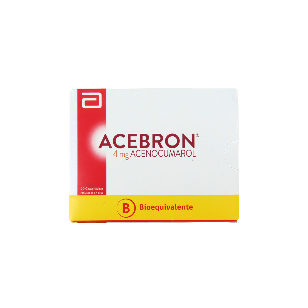 Acebron (B) Acenocumarol 4 mg 20 Comprimidos | Productos | Salcobrand