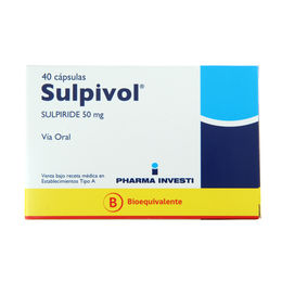 Sulpilan Sulpirida (B) 50 mg 60 Cápsulas | Productos | Salcobrand