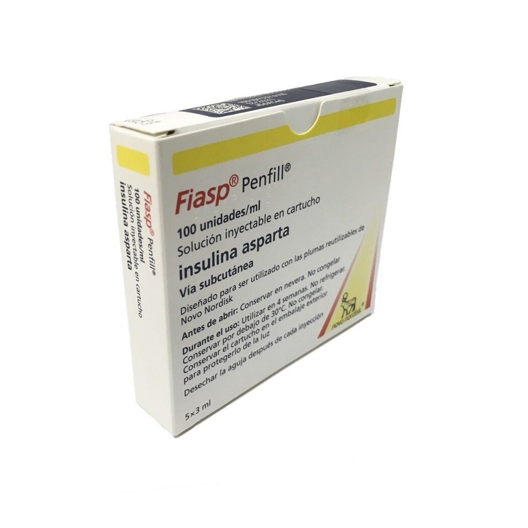 Fiasp Insulina 100 U/ml Solución Inyectable 3 ml | Productos | Salcobrand