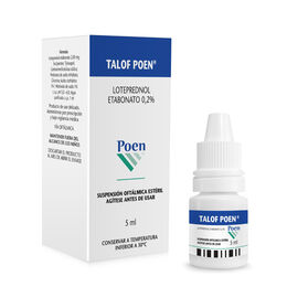 Talof Loteprednol Etabonato 0.2% Solución Oftálmica 5ml | Productos ...