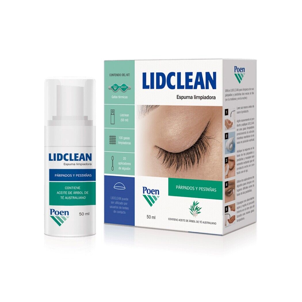 Lidclean espuma limpiadora 50ml | Productos | Salcobrand
