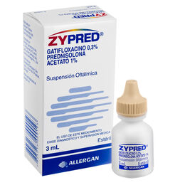 Zypred Gatifloxacino 0.3% Prednisolona 1% Gotas | Productos | Salcobrand