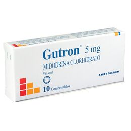 Gutron Midodrina 5 mg 10 Comprimidos | Productos | Salcobrand