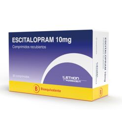 Ipran Escitalopram 10 mg 40 Comprimidos Recubiertos | Productos | Salcobrand