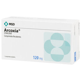 Comprimidos Etoricoxib Arcoxia x7 120 mg | Productos | Salcobrand