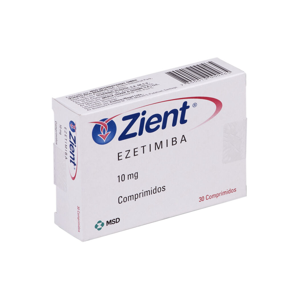 Zient 10 Mg. 30 Comprimidos | Productos | Salcobrand