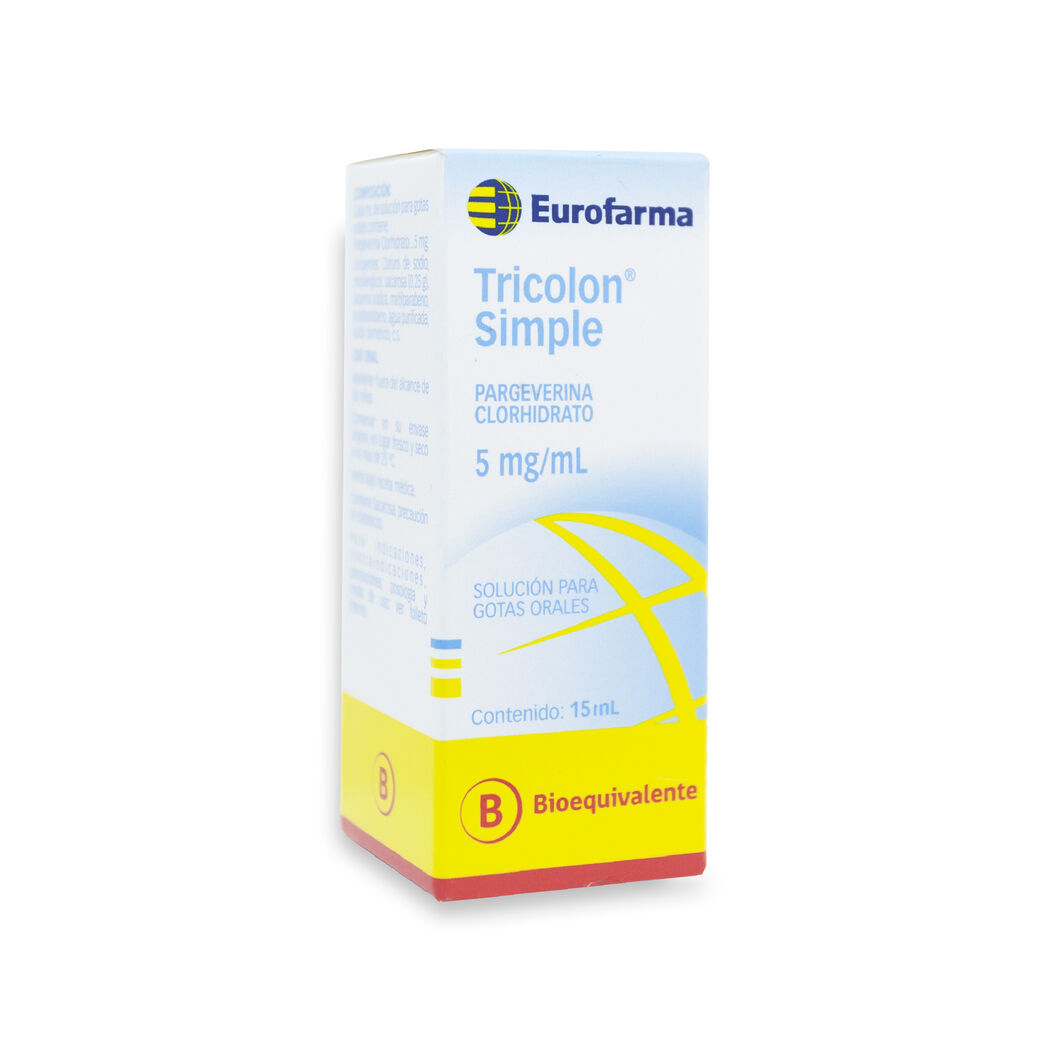 Tricolon Simple 5mg/ml Gotas x 15ml | Productos | Salcobrand