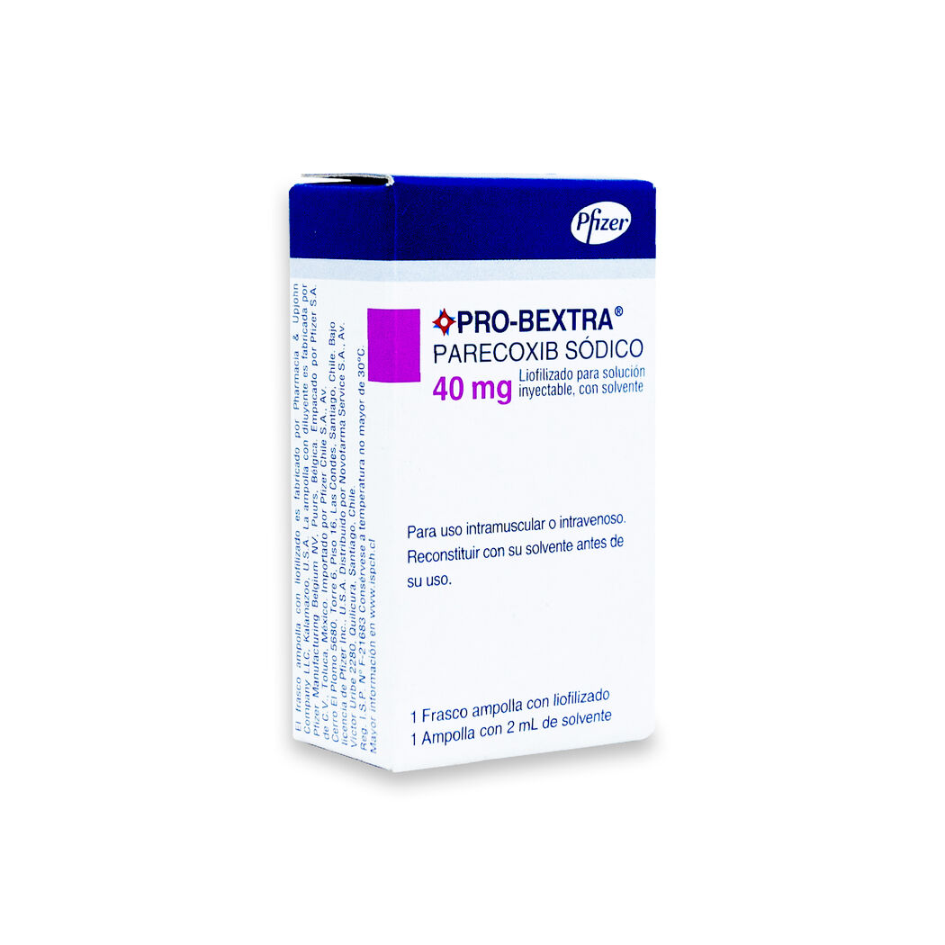 Pro-Bextra Parecoxib 40 mg Inyectable | Productos | Salcobrand