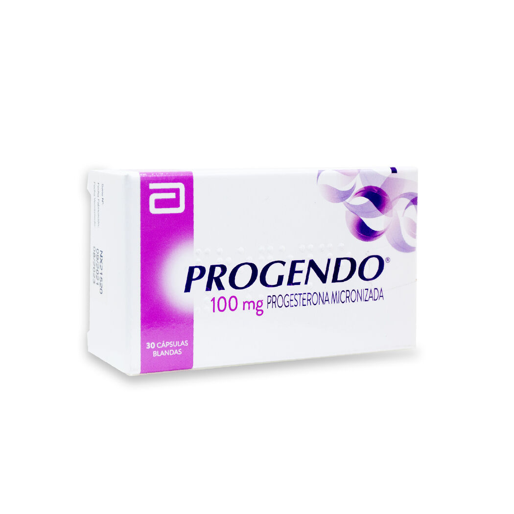 Progendo Progesterona 100 mg 30 Cápsulas Blandas | Productos | Salcobrand