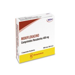 Moxifloxacino (B) 400 mg x 7 Comprimidos | Productos | Salcobrand