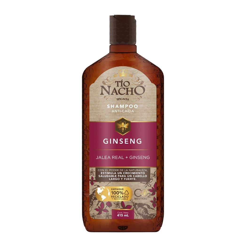 Tío Nacho Shampoo Ginseng 415ml | Productos | Salcobrand