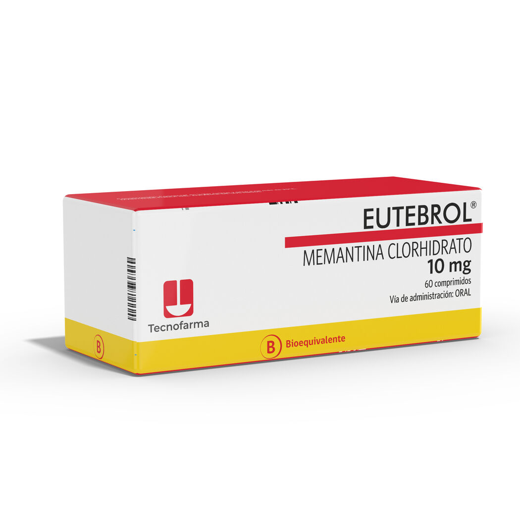 Eutebrol (b) memantina 60 comprimidos 10mg | Productos | Salcobrand