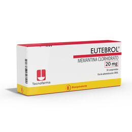 Eutebrol (B) Memantina 20mg 30 Comprimidos | Productos | Salcobrand